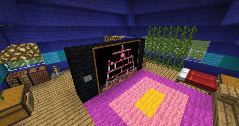 Blue Pokie-House Minecraft Map