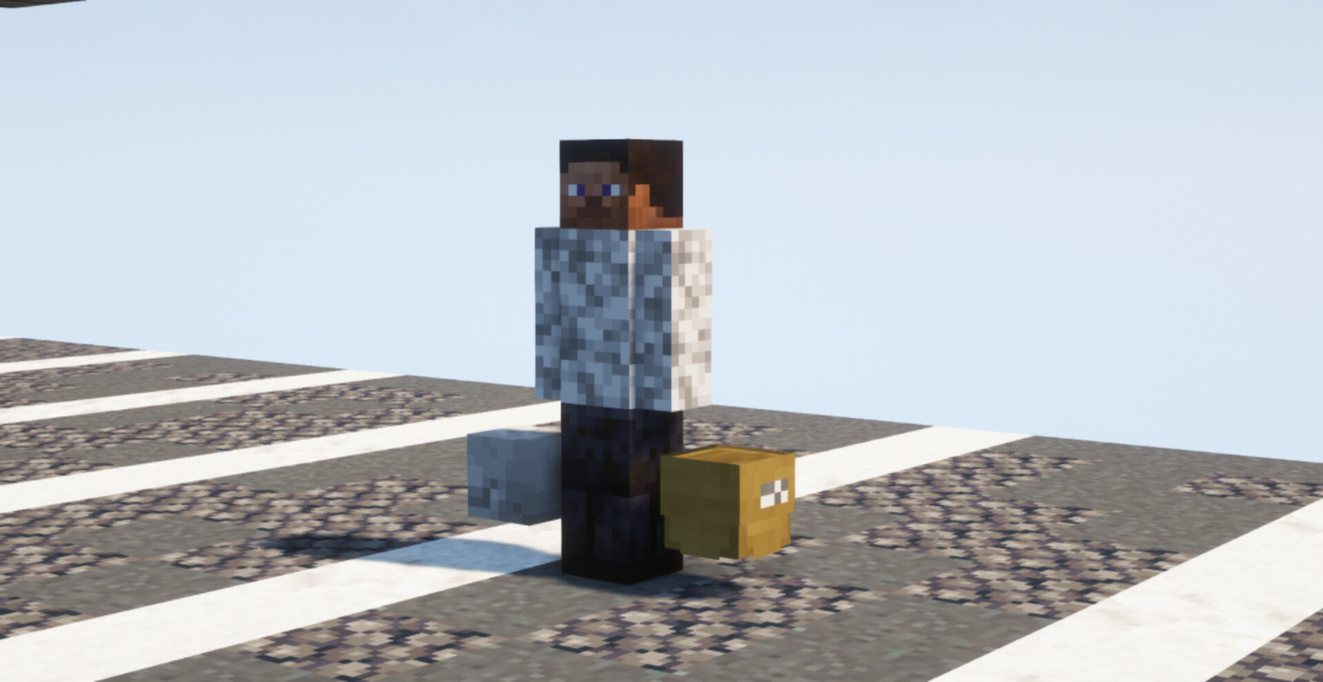 1.5:1 Scale Tank Man Incident Recreation Minecraft Map