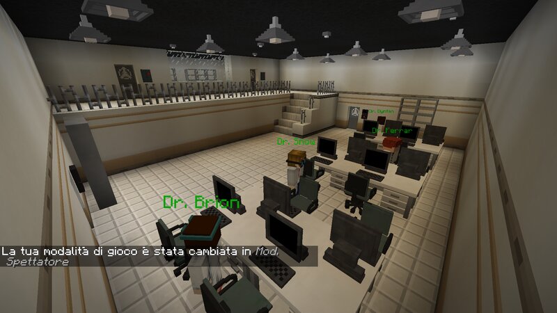 SCP Foundation Site-19 Minecraft Map