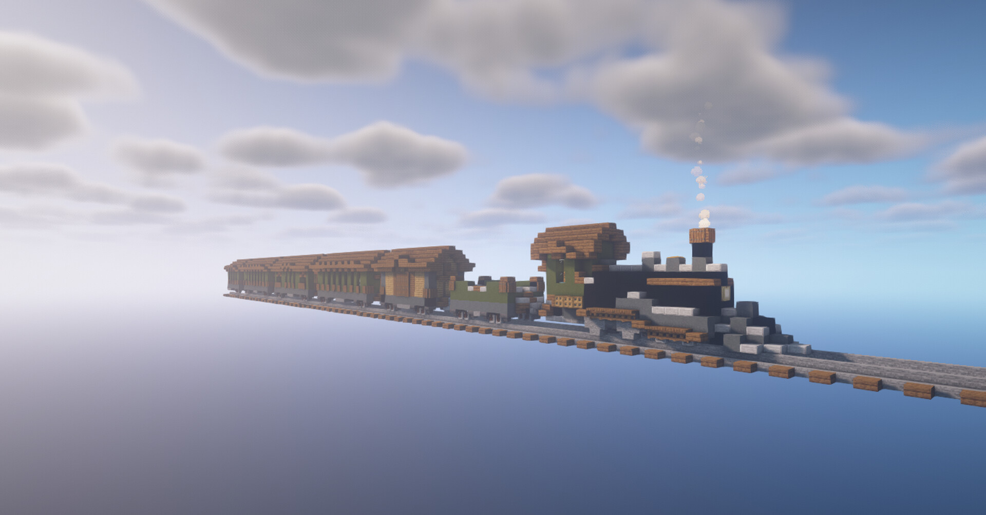 Western Train Minecraft Map