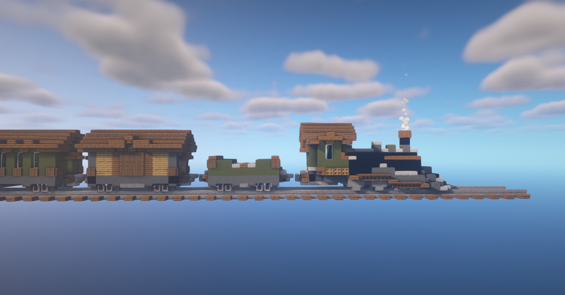 Western Train Minecraft Map