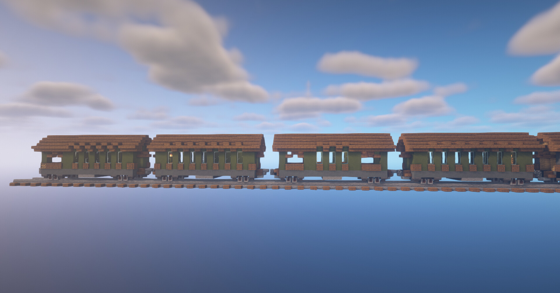 Western Train Minecraft Map