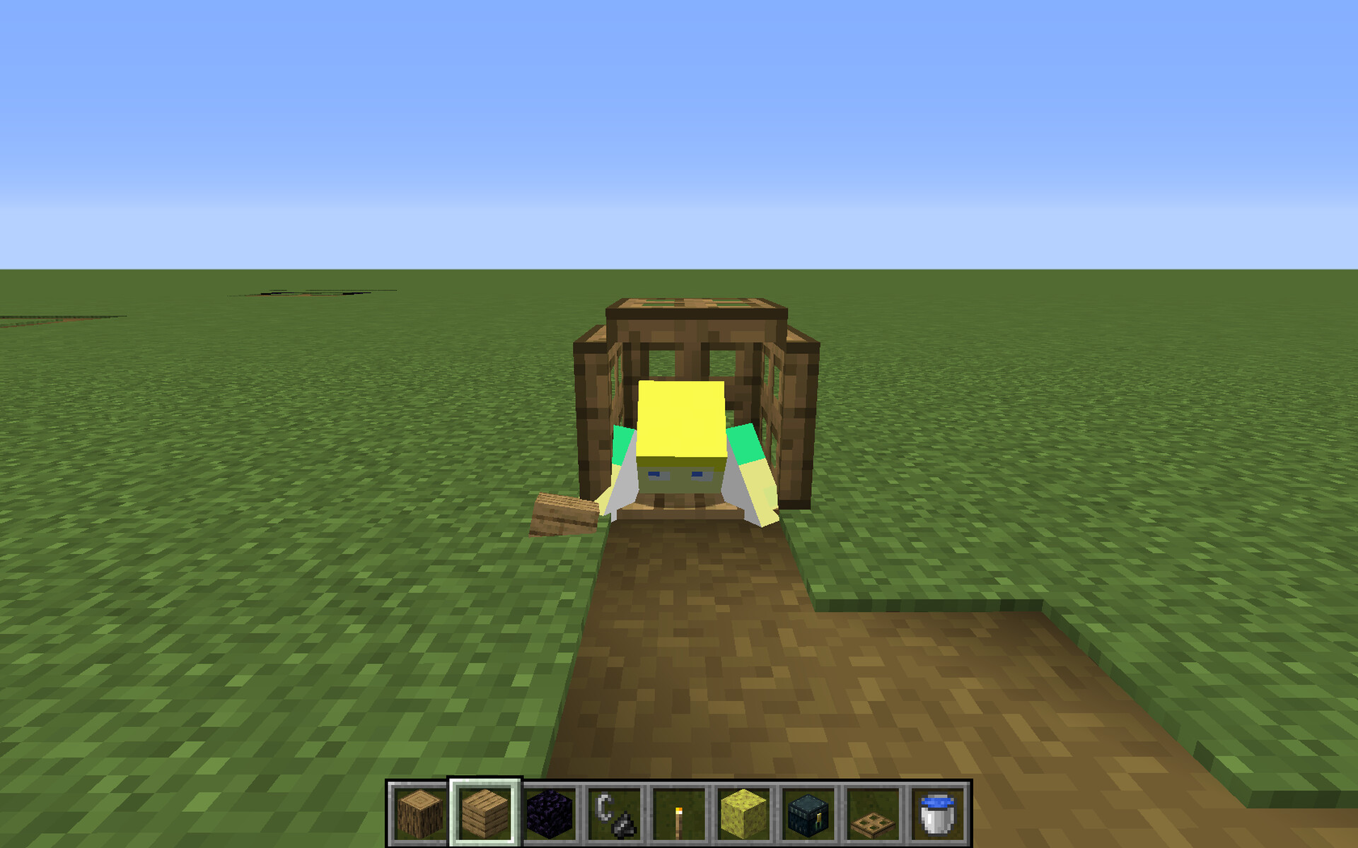 Small vs Big house Minecraft Map