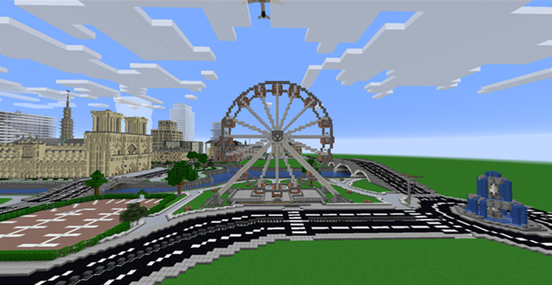 Ferris wheel / Grande Roue Minecraft Map
