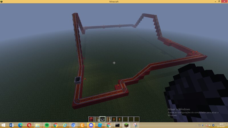 Mapa De Monstanha Russa De Redstone (Redstone RollerCoaster Map) Minecraft Map