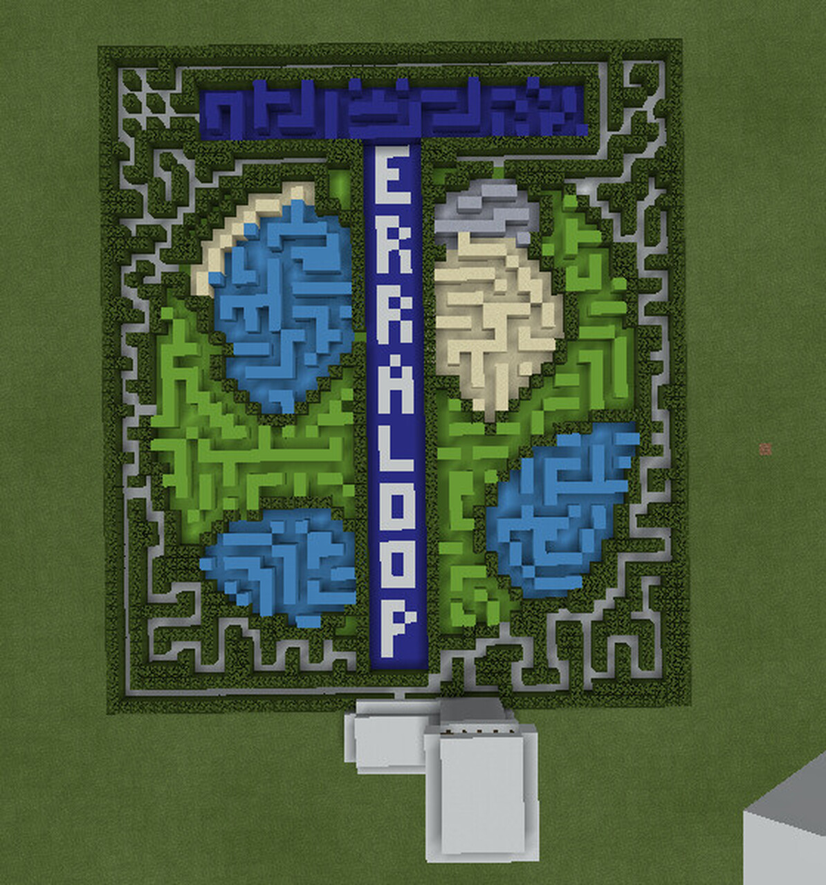 YouTuber Maze Minecraft Map