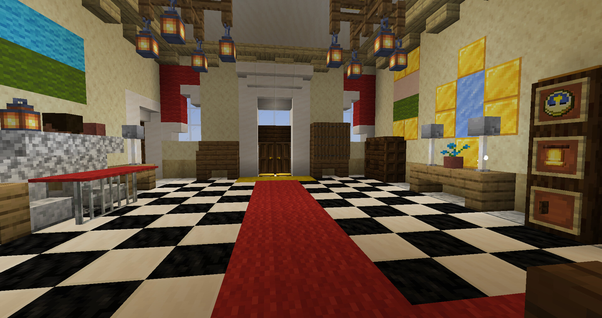 Downing Street & Cabinet Office Minecraft Map