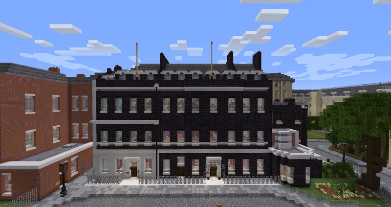 Downing Street & Cabinet Office Minecraft Map