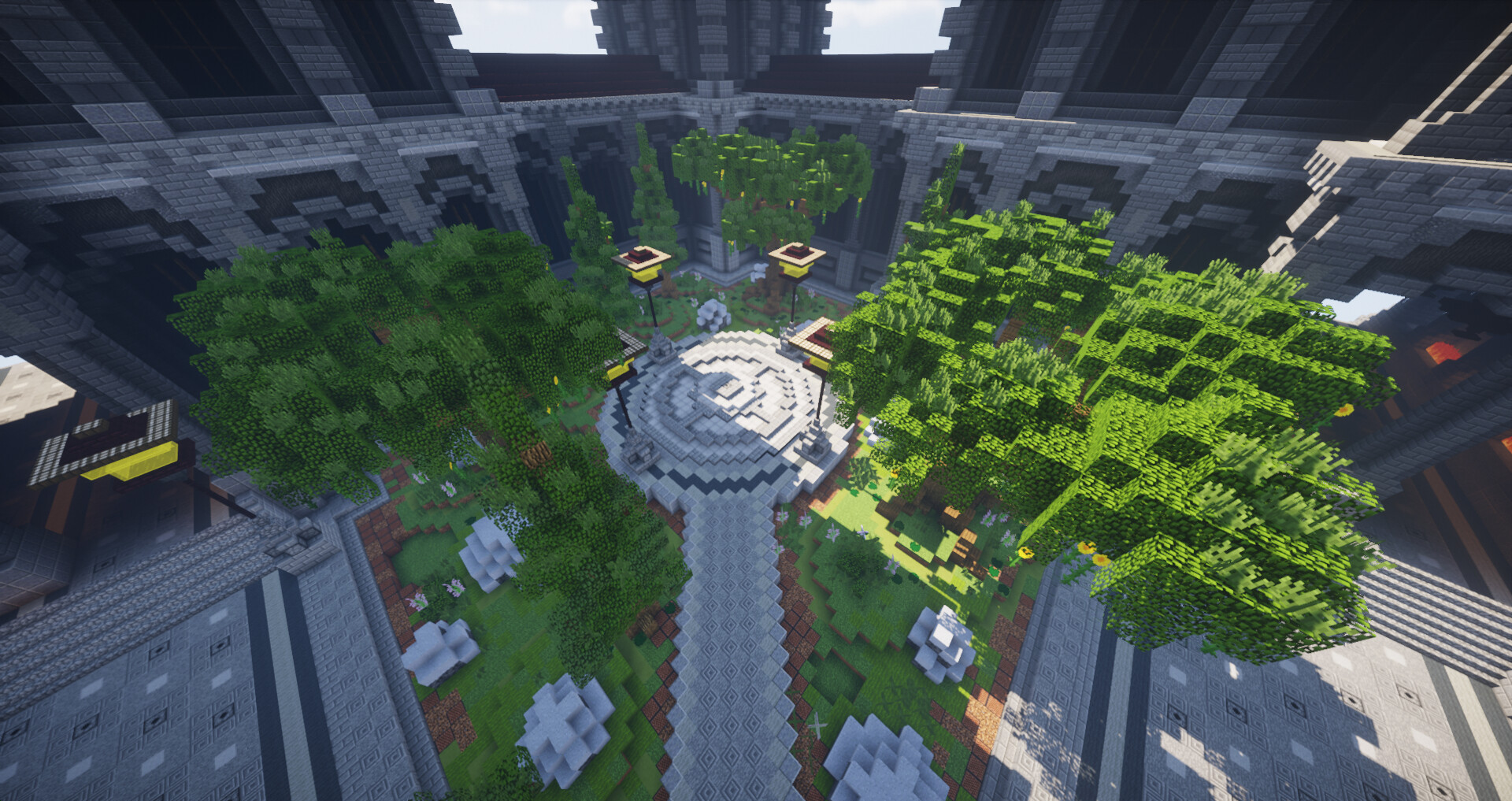 The Stone Keep Hub | 1.8+ Minecraft Map