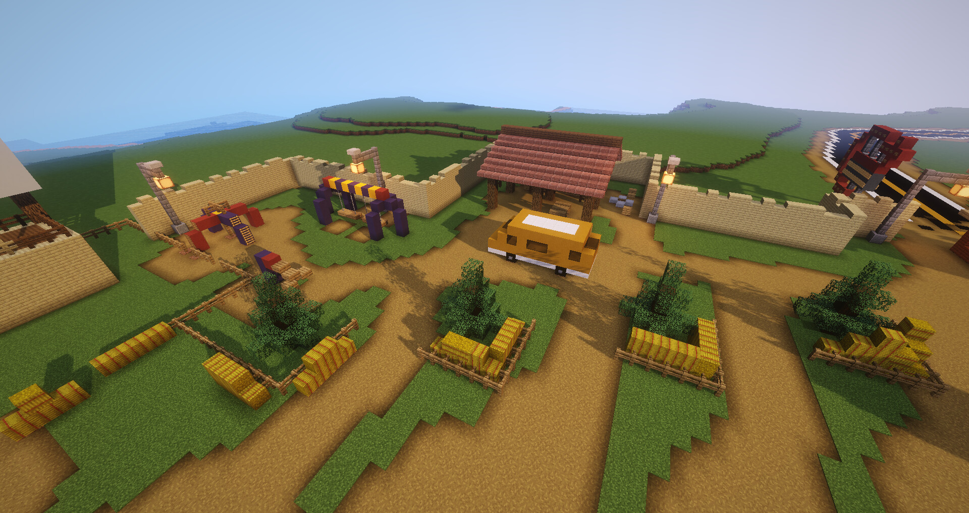 Fortnite - Risky Reels Minecraft Map