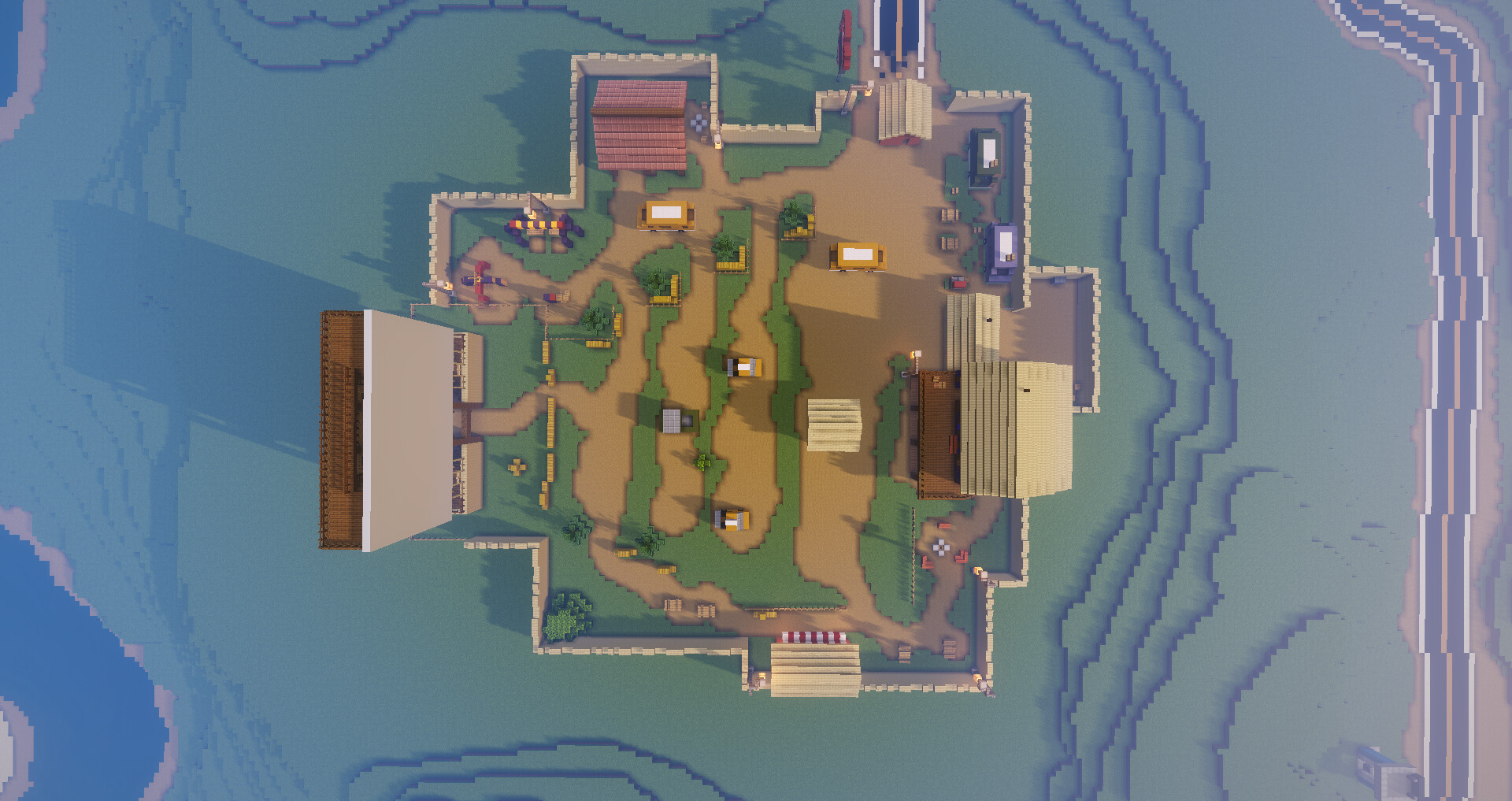 Fortnite - Risky Reels Minecraft Map