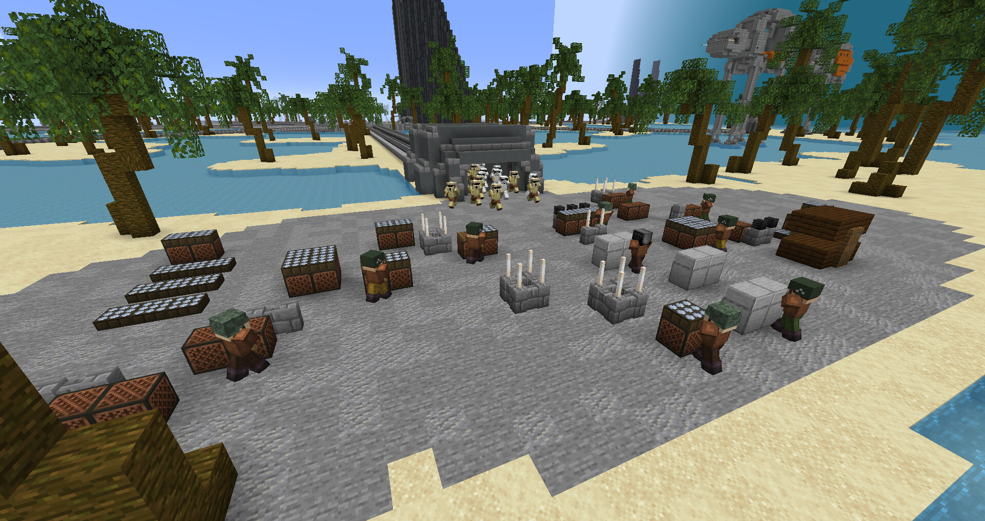 Star Wars: Scarif Adventure Map Minecraft Map