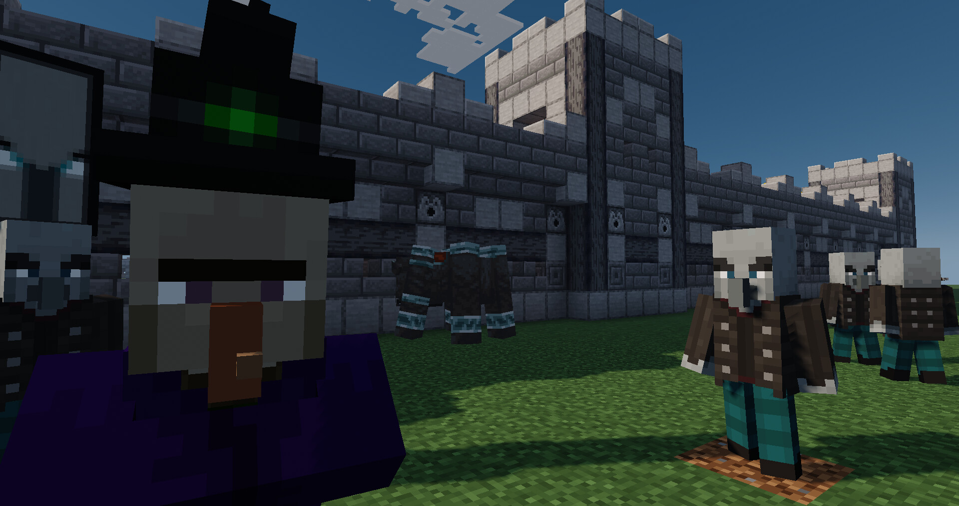 Functional Wall Minecraft Map