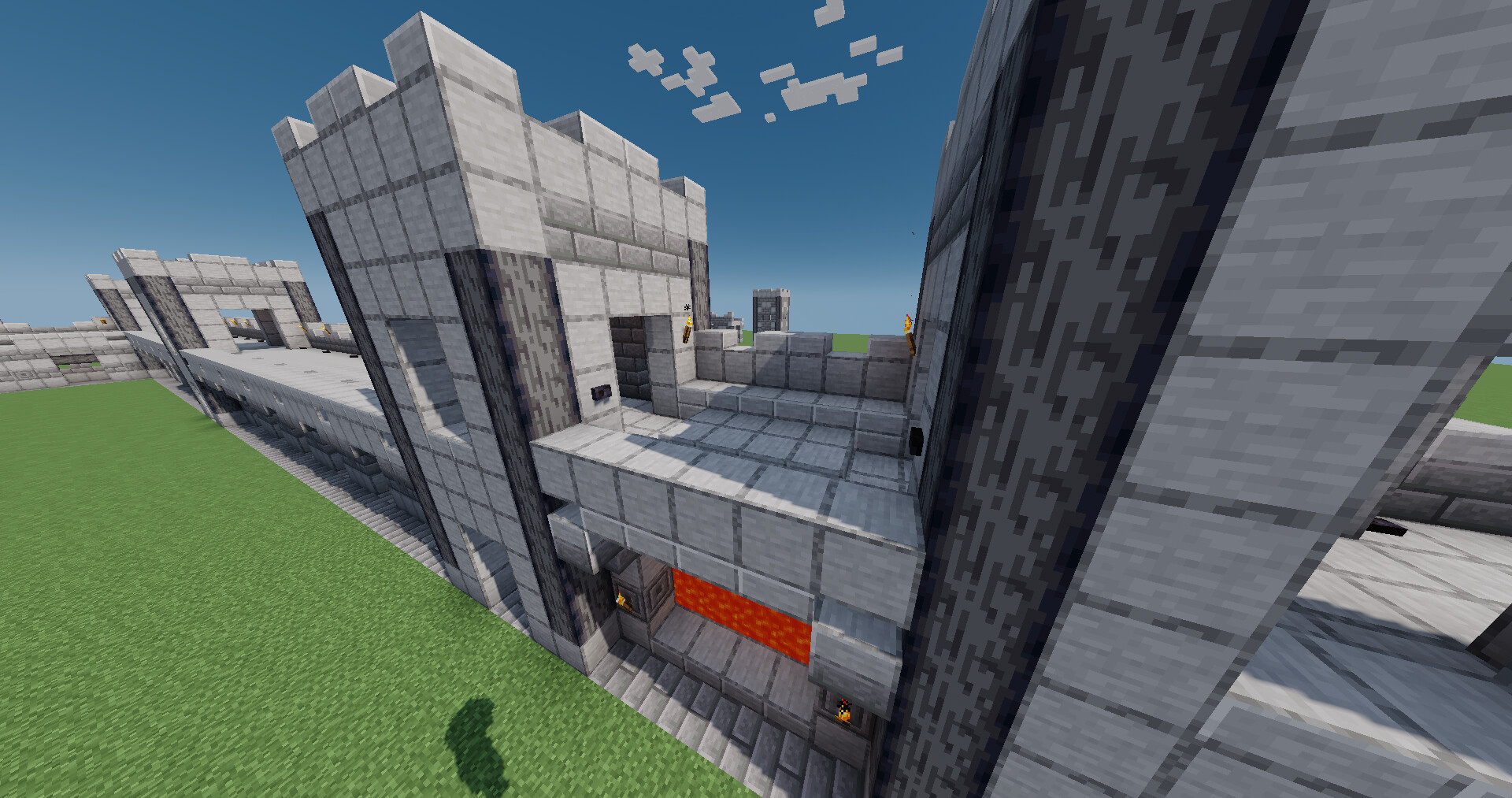 Functional Wall Minecraft Map