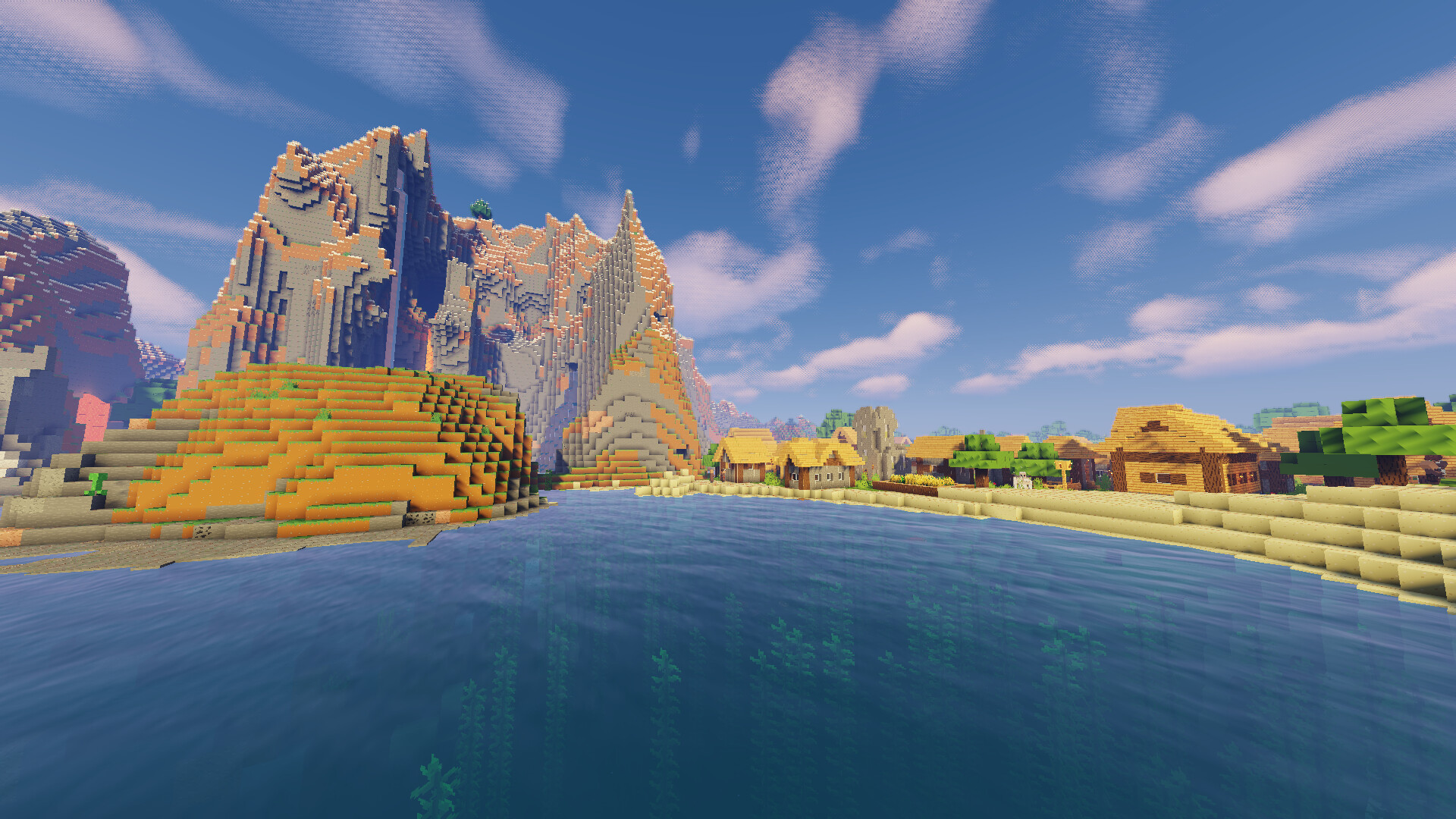 Plains Village Minecraft Map