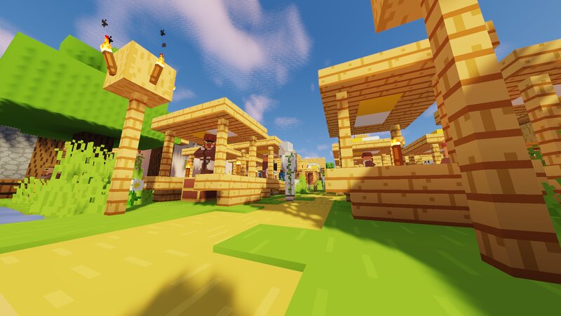 Plains Village Minecraft Map