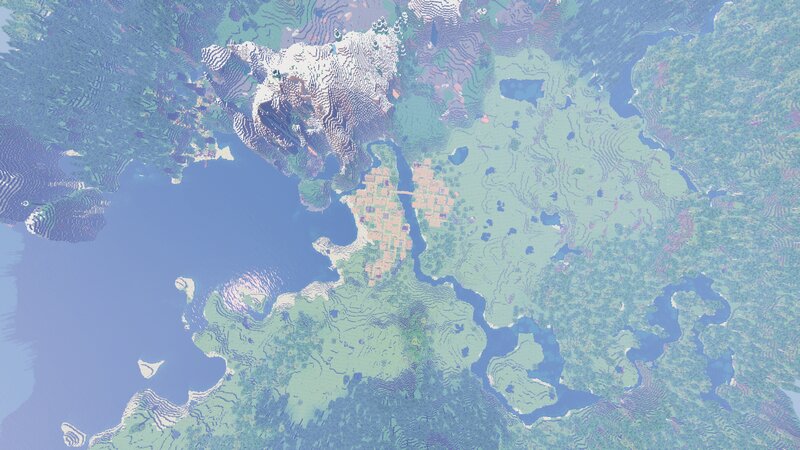 Plains Village Minecraft Map