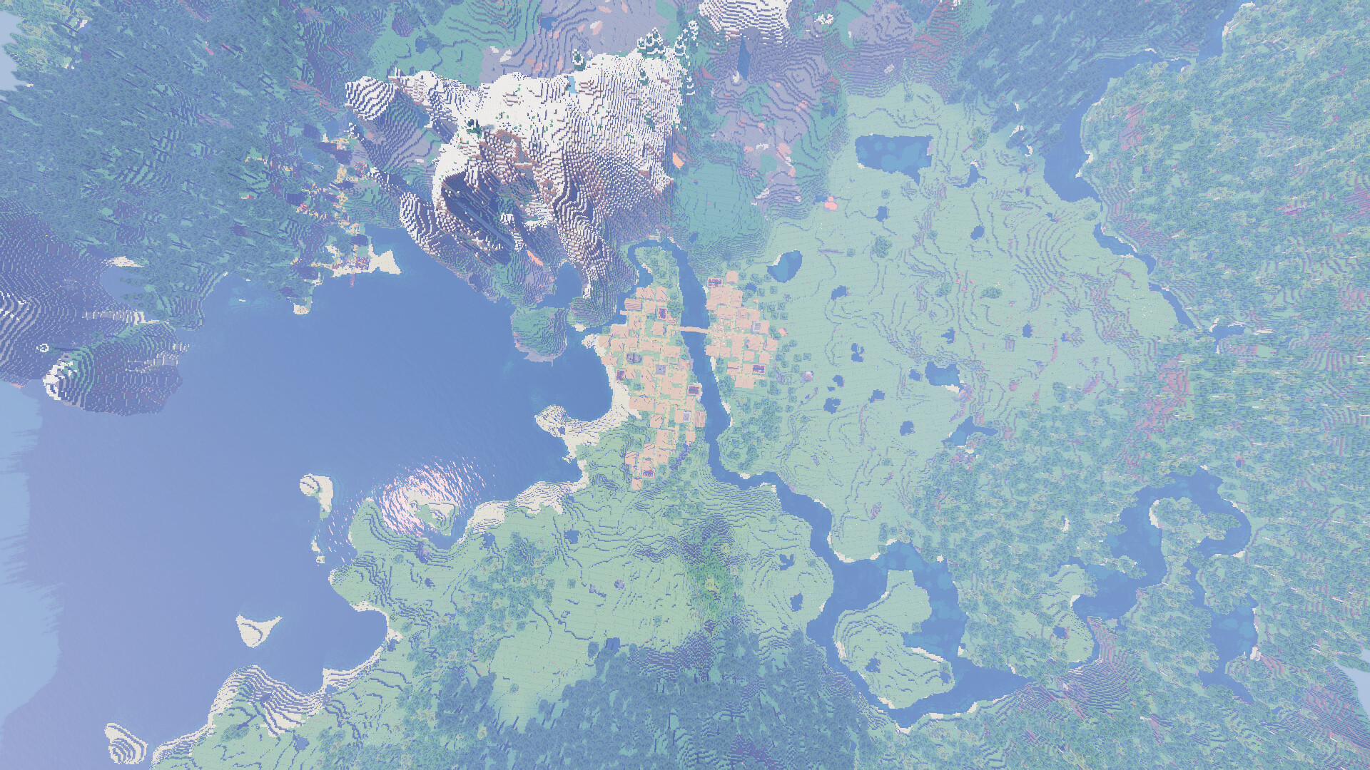 Plains Village Minecraft Map