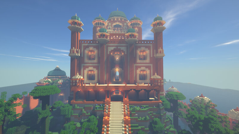 Indian Mughal Style Palace Minecraft Map