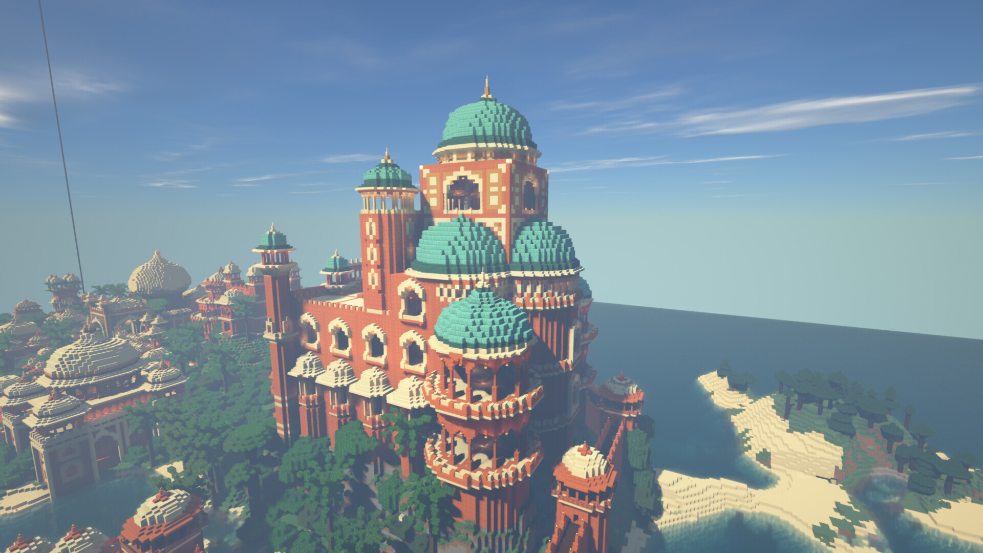 Indian Mughal Style Palace Minecraft Map