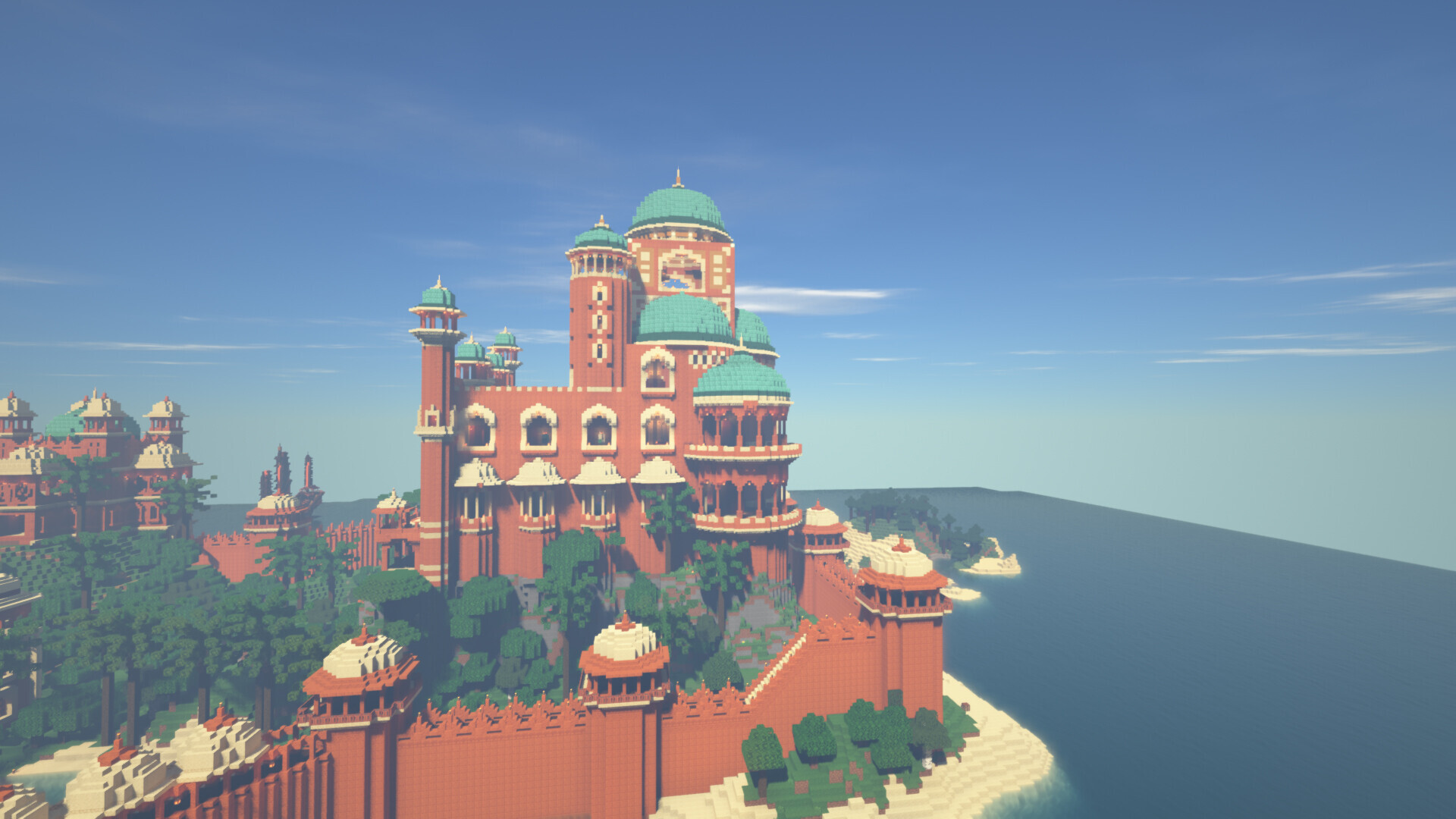 Indian Mughal Style Palace Minecraft Map