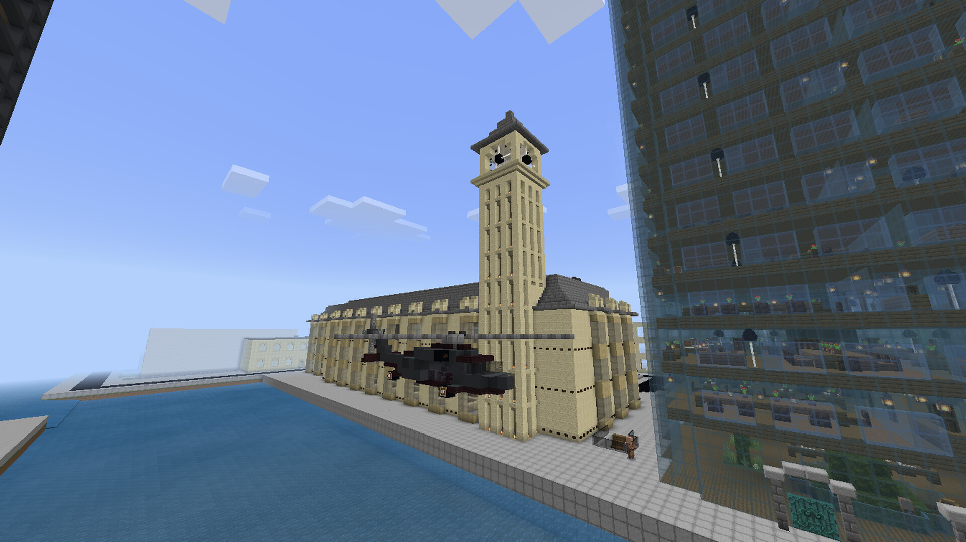 Houses of Parliament, London Minecraft Map