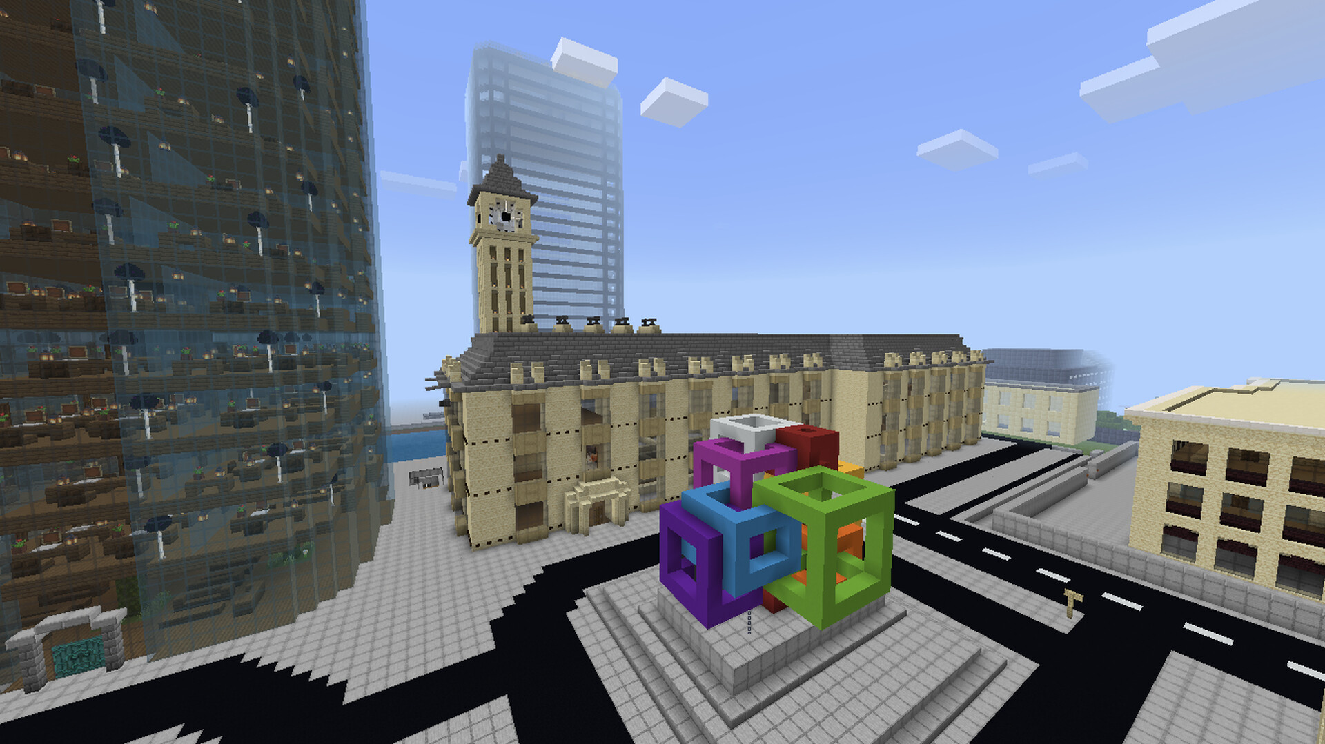 Houses of Parliament, London Minecraft Map