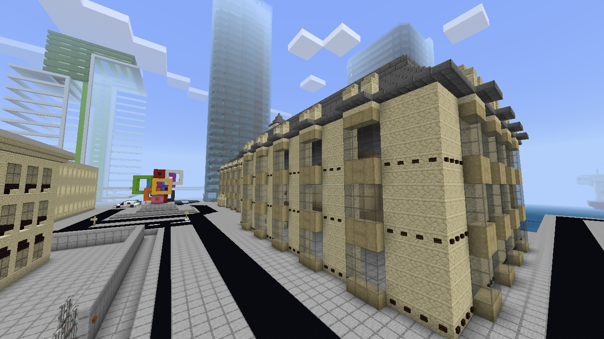 Houses of Parliament, London Minecraft Map