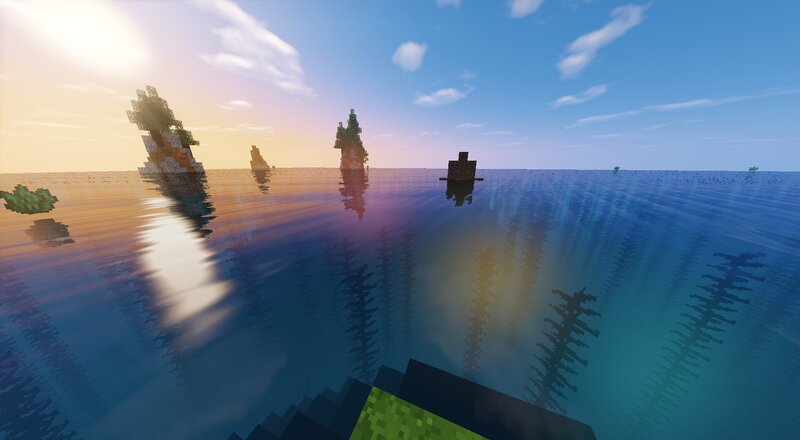 Bahamas, Rep Dominicaine, Haiti Minecraft Map