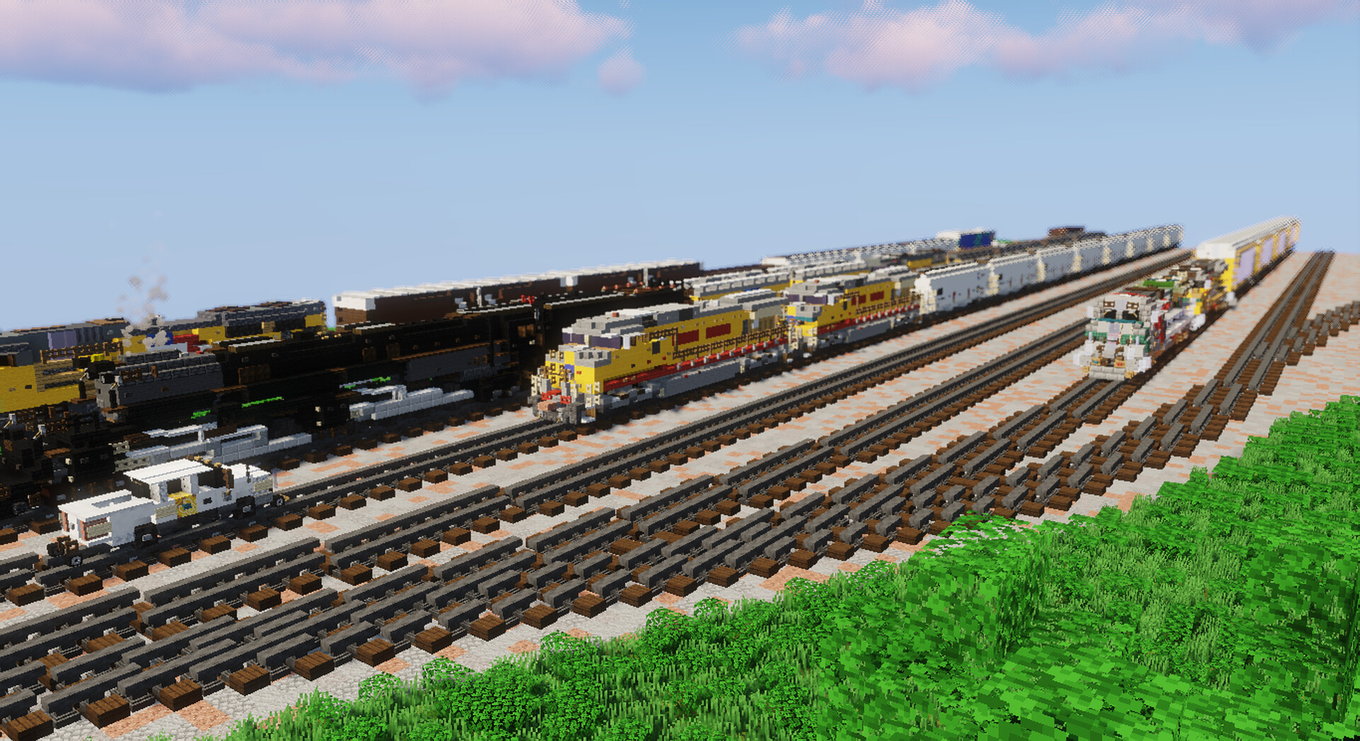 Union Pacific Railyard 2022 Minecraft Map