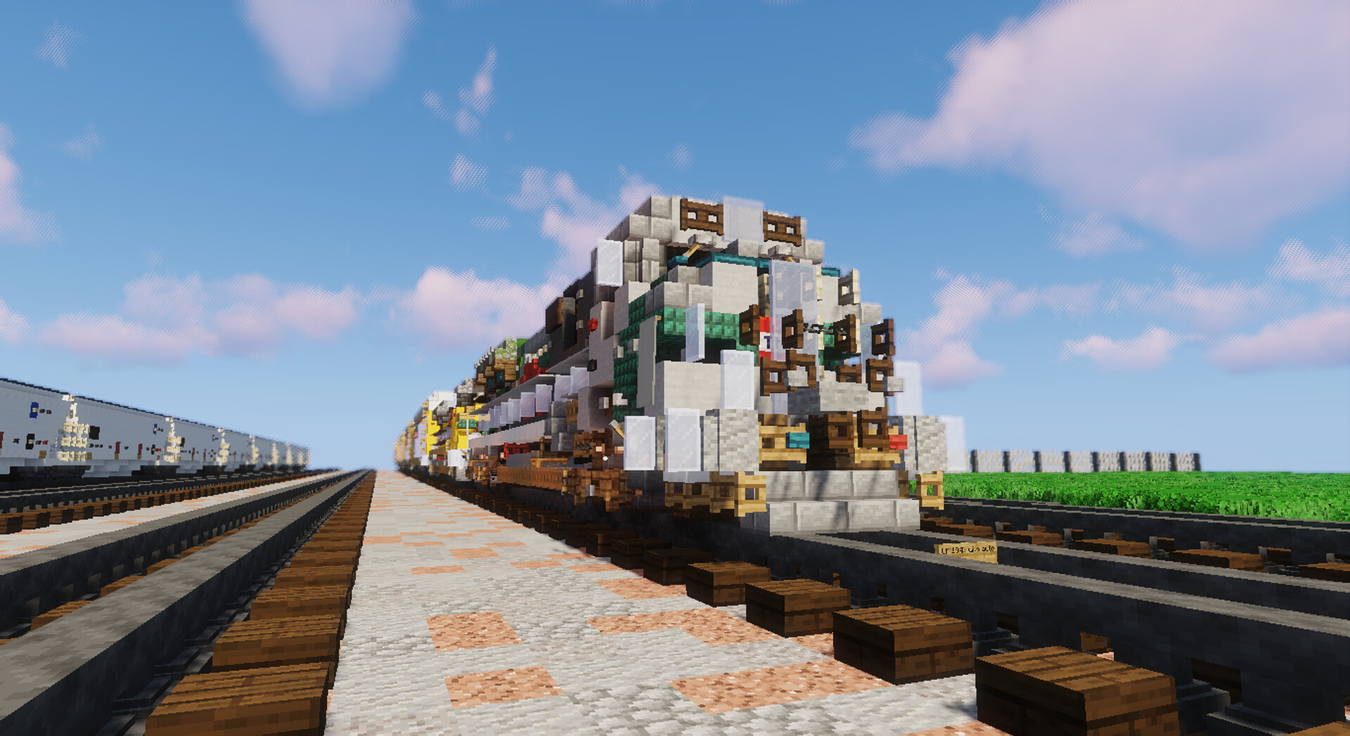Union Pacific Railyard 2022 Minecraft Map