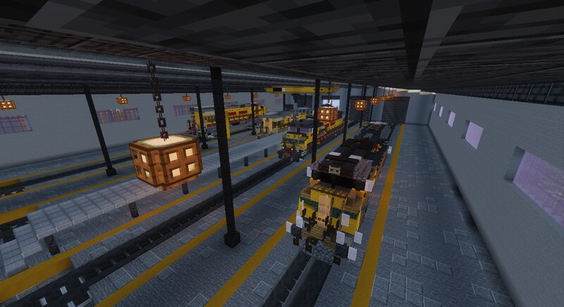 Union Pacific Railyard 2022 Minecraft Map