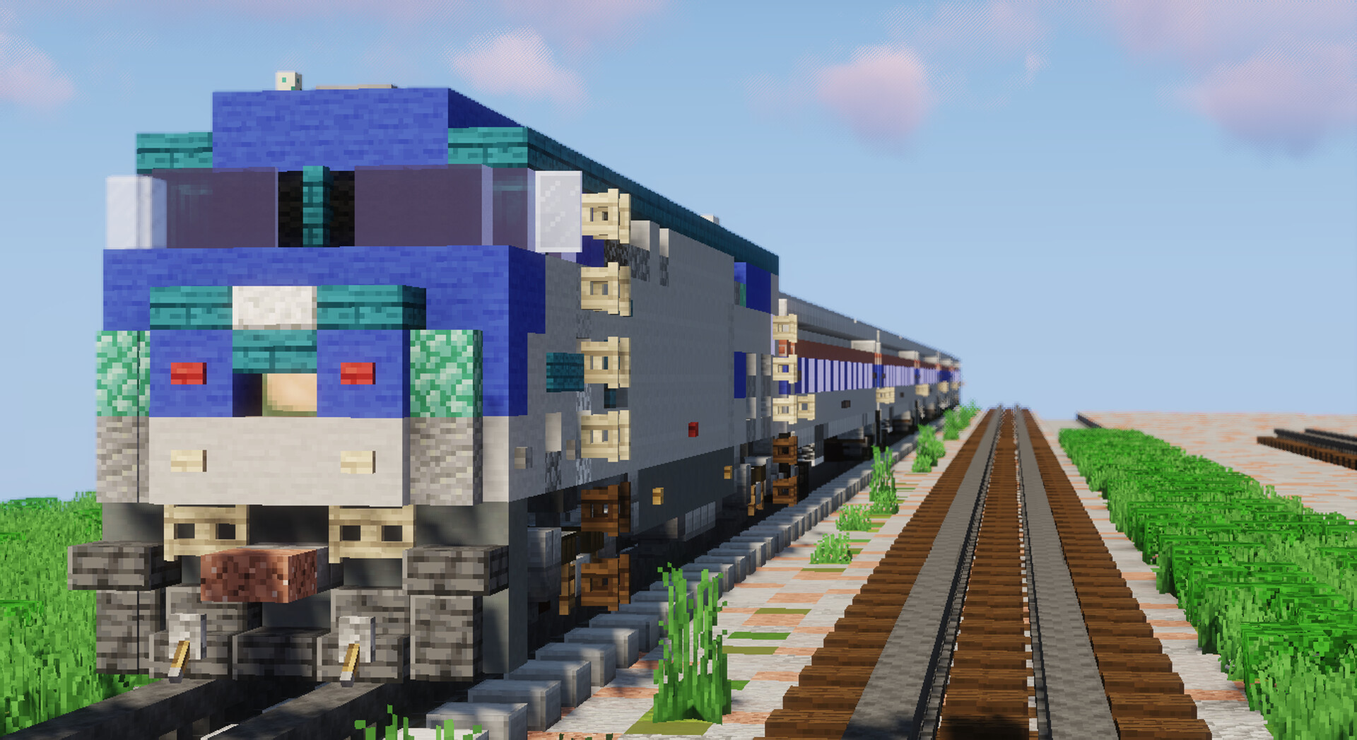 Union Pacific Railyard 2022 Minecraft Map