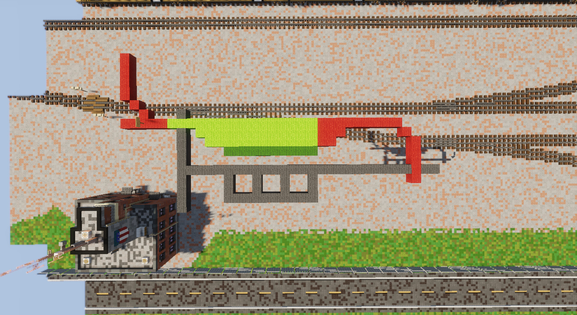 Union Pacific Railyard 2022 Minecraft Map