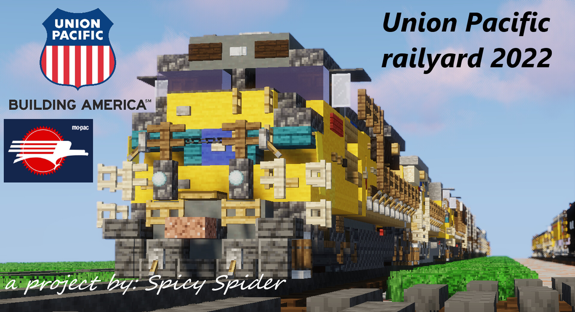 Union Pacific Railyard 2022 Minecraft Map