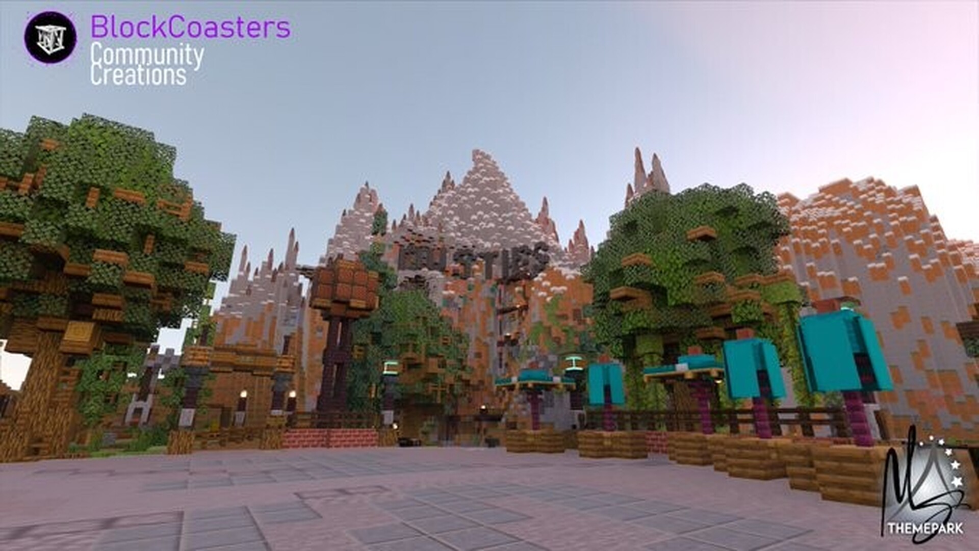Mountain Springs Theme Park Minecraft Map