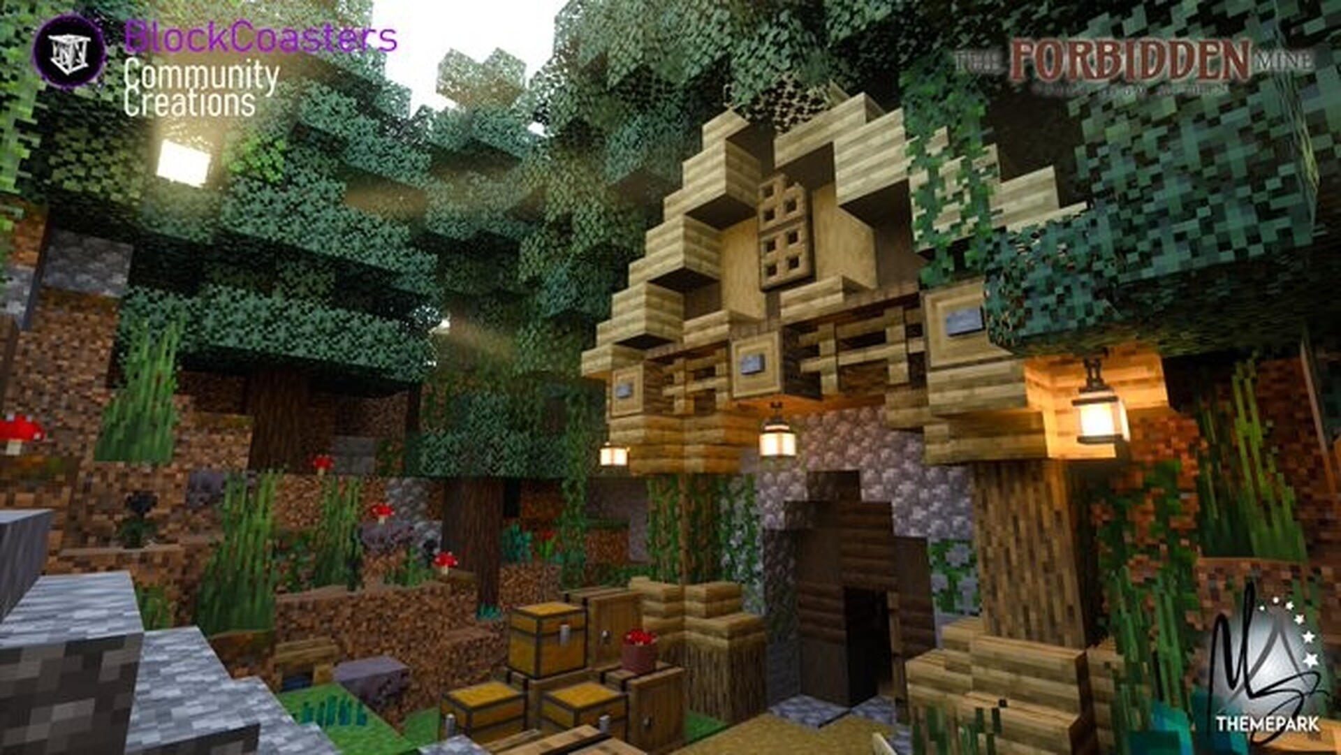 Mountain Springs Theme Park Minecraft Map