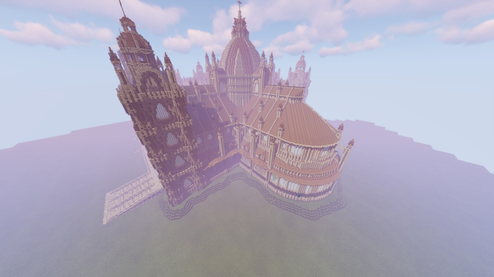 Big Medieval Cathedral Minecraft Map