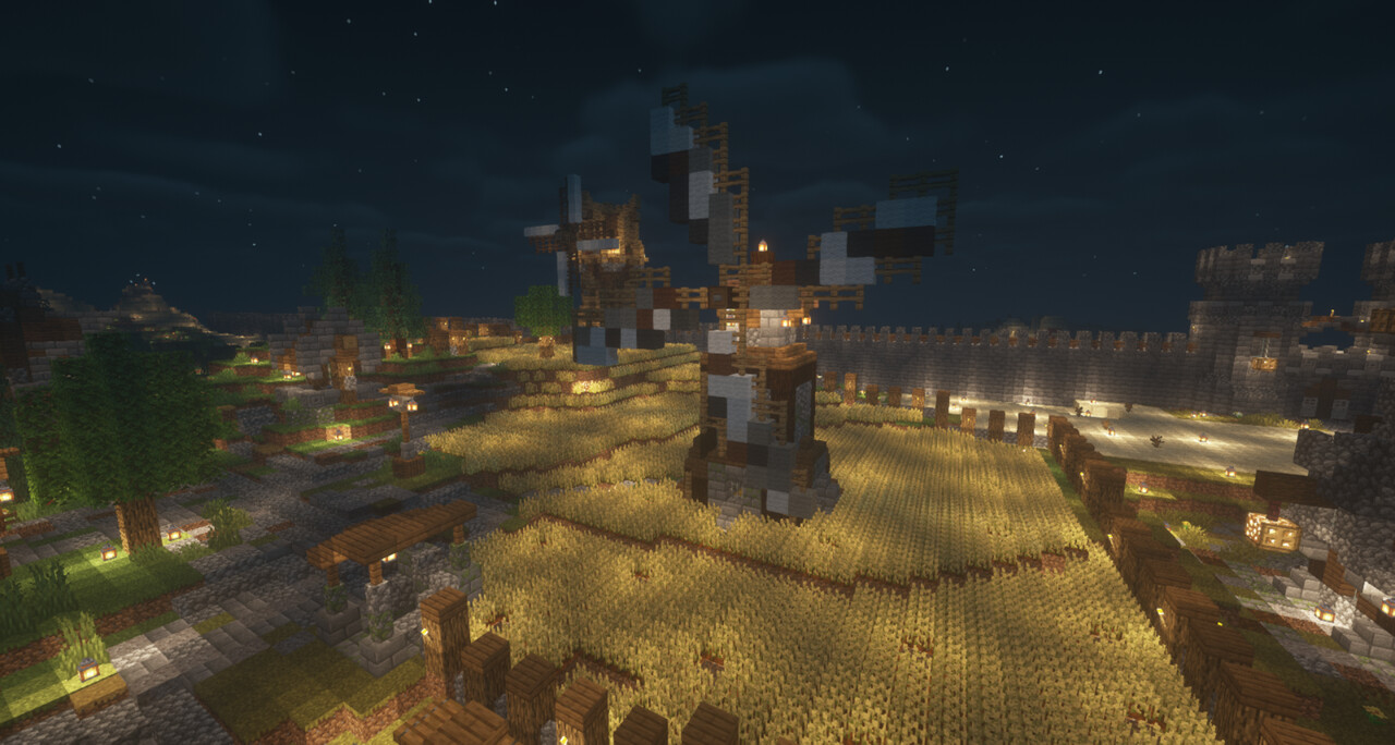 Survival Base Medieval 1.16.5 [DOWNLOAD WORLD] Minecraft Map