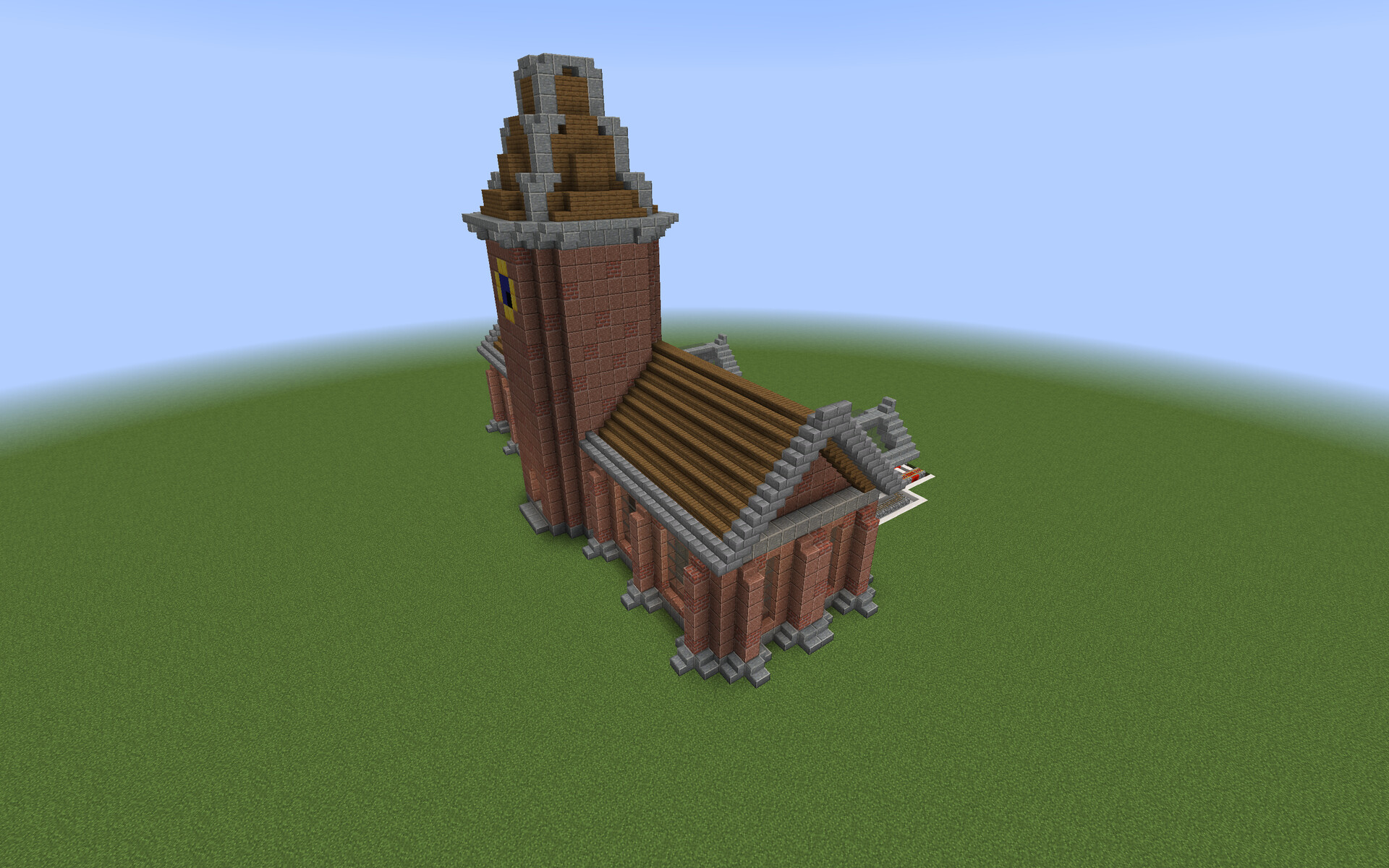 Simple Train Station with Subway Minecraft Map