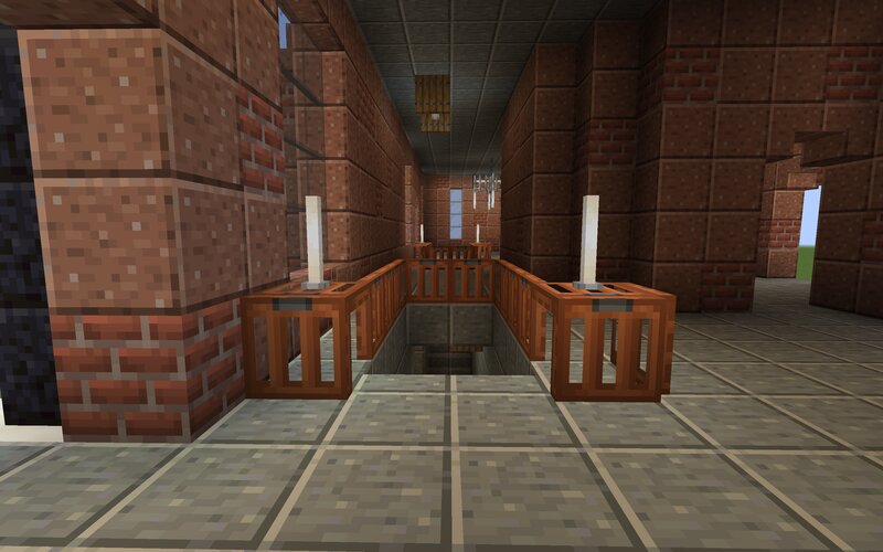 Simple Train Station with Subway Minecraft Map