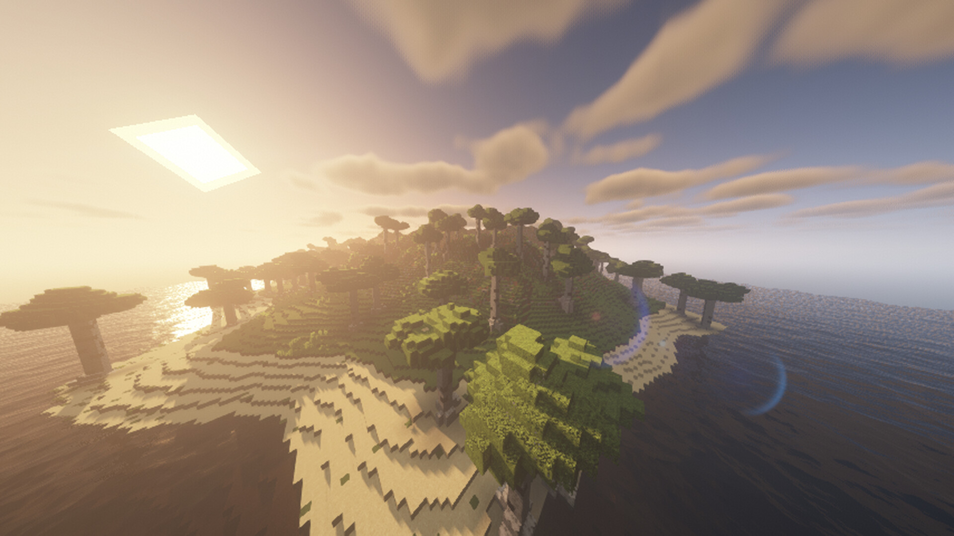 Large Island Survival 2000x2000 Minecraft Map