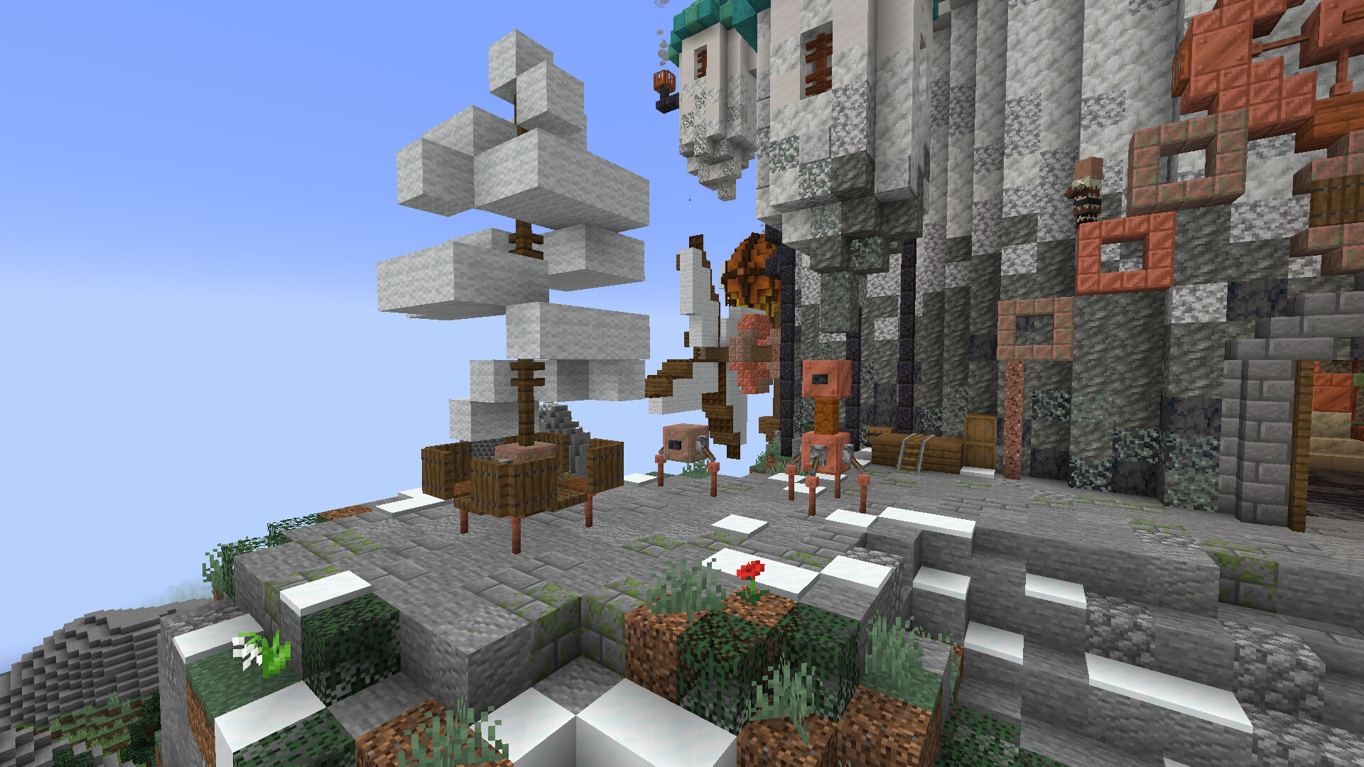 Fantasy Steampunk Castle Minecraft Map