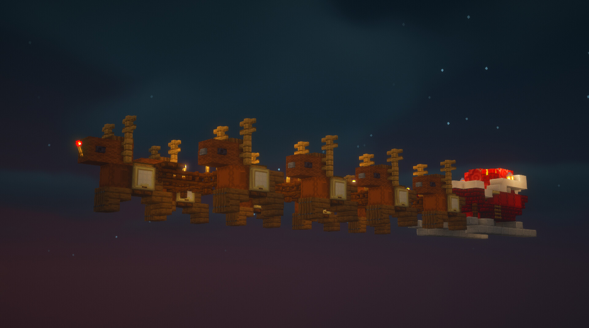 Santa's Sleigh - Movecraft Compatible ( | North Pole | Download ...