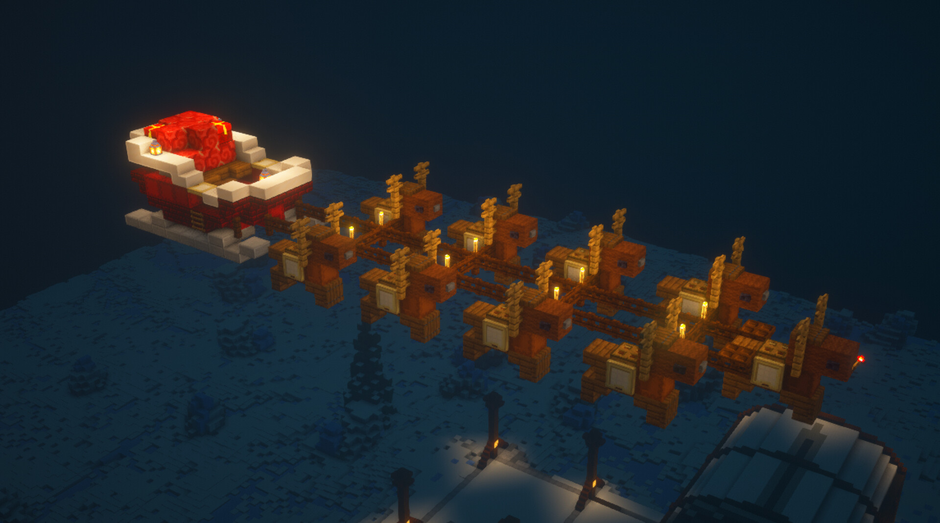 Santa's Sleigh - Movecraft Compatible ( | North Pole | Download ...