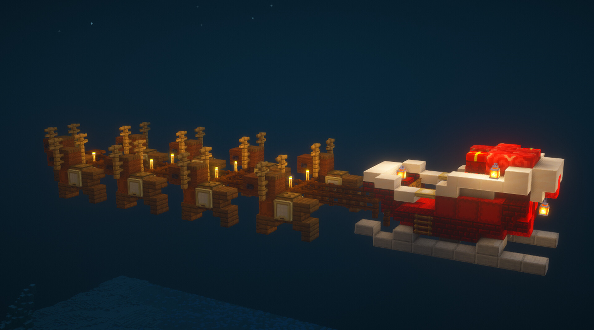 Santa's Sleigh - Movecraft Compatible ( | North Pole | Download ...