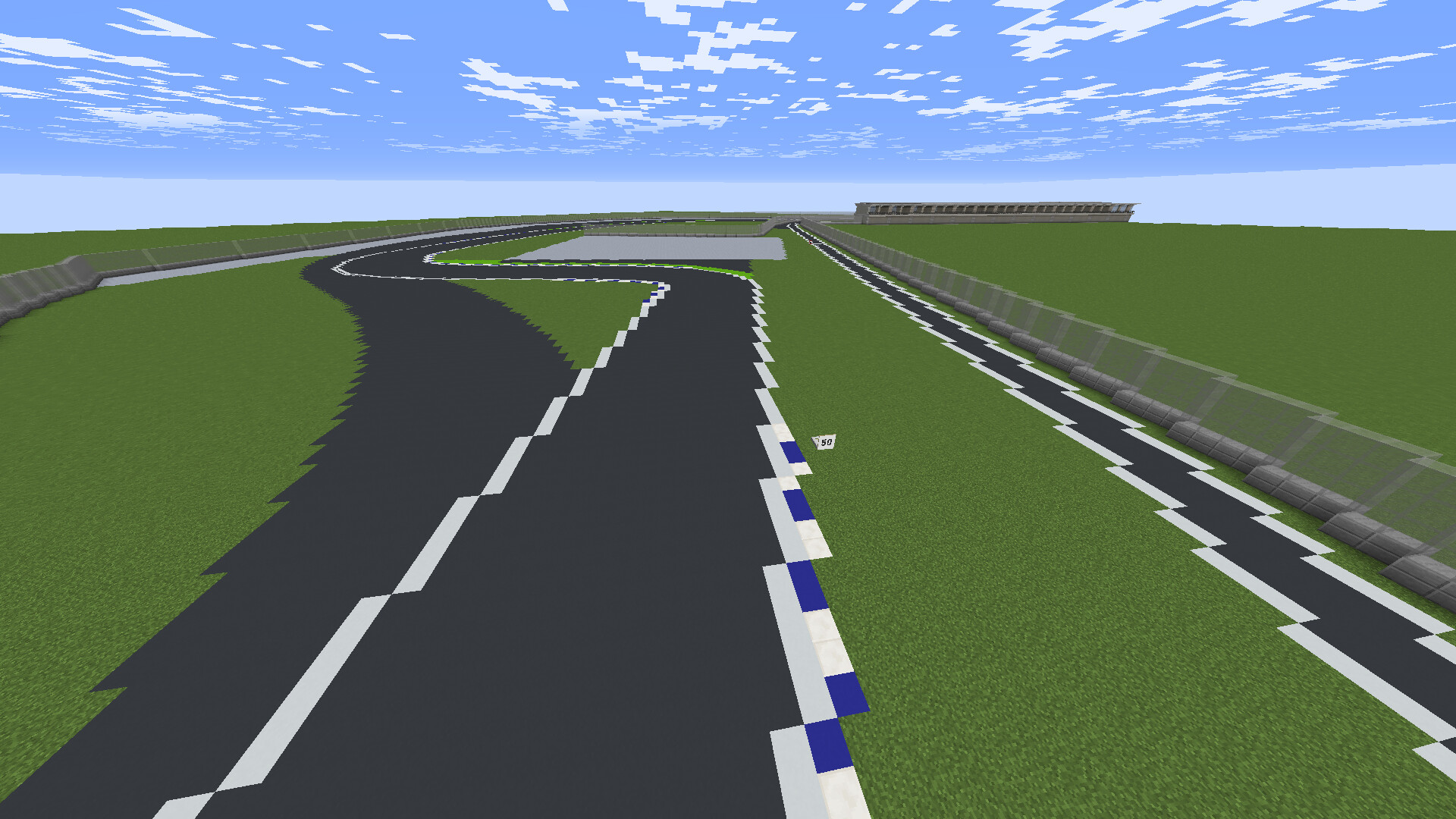 🇬🇧 Silverstone Circuit, UK (1.12+) Minecraft Map