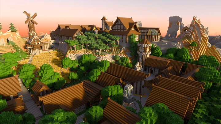 Lakewell Kingdom Minecraft Map