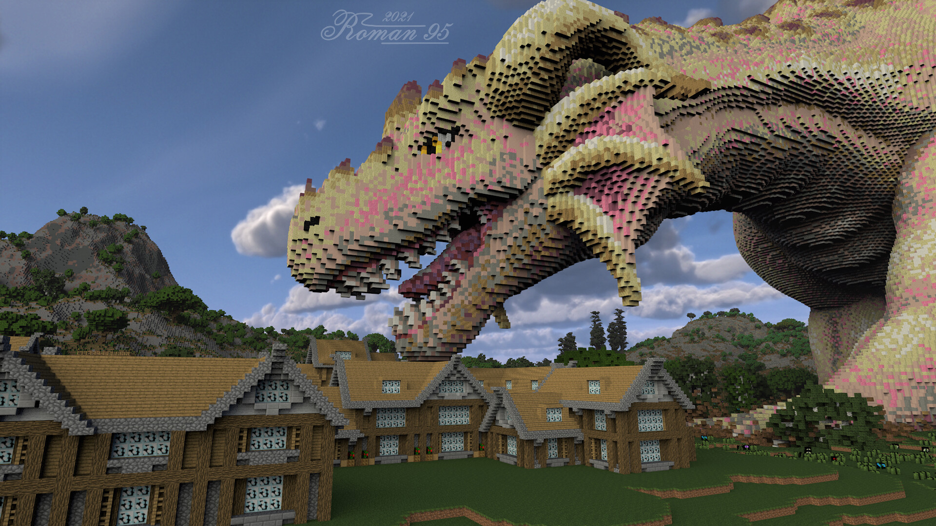 Albino Dragoness Minecraft Map