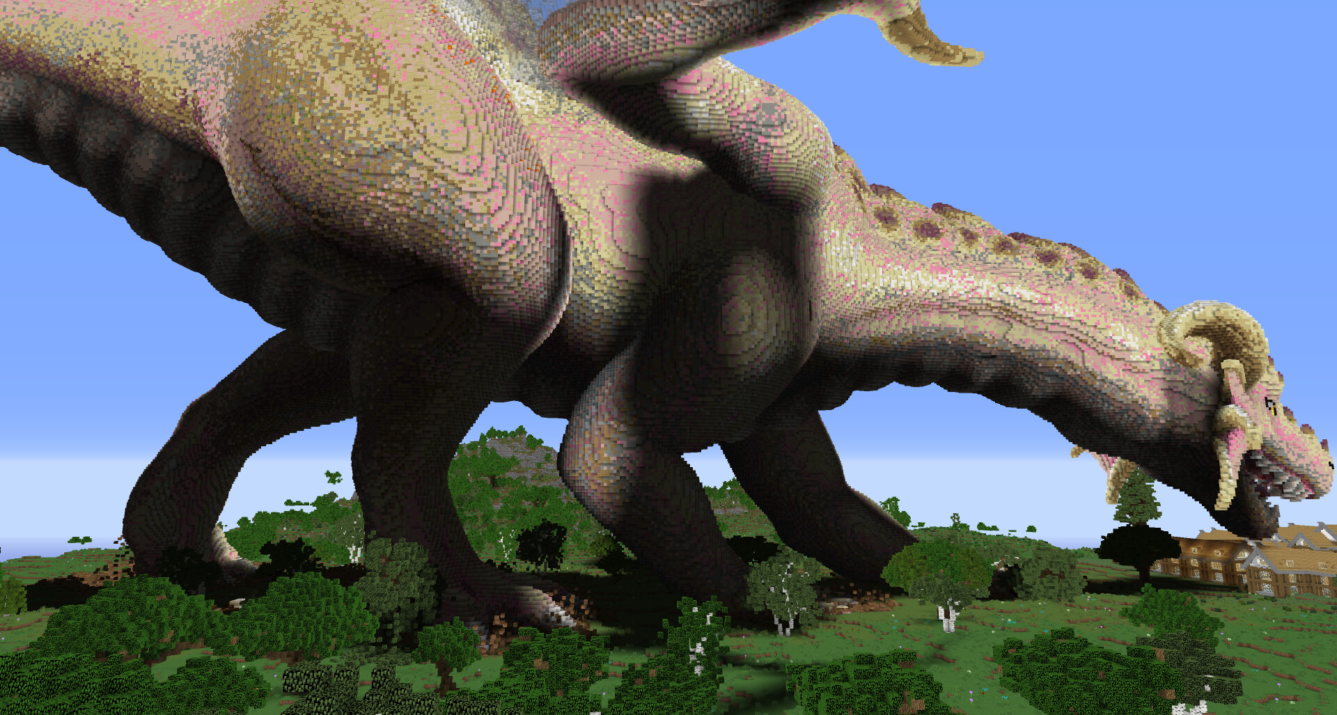 Albino Dragoness Minecraft Map